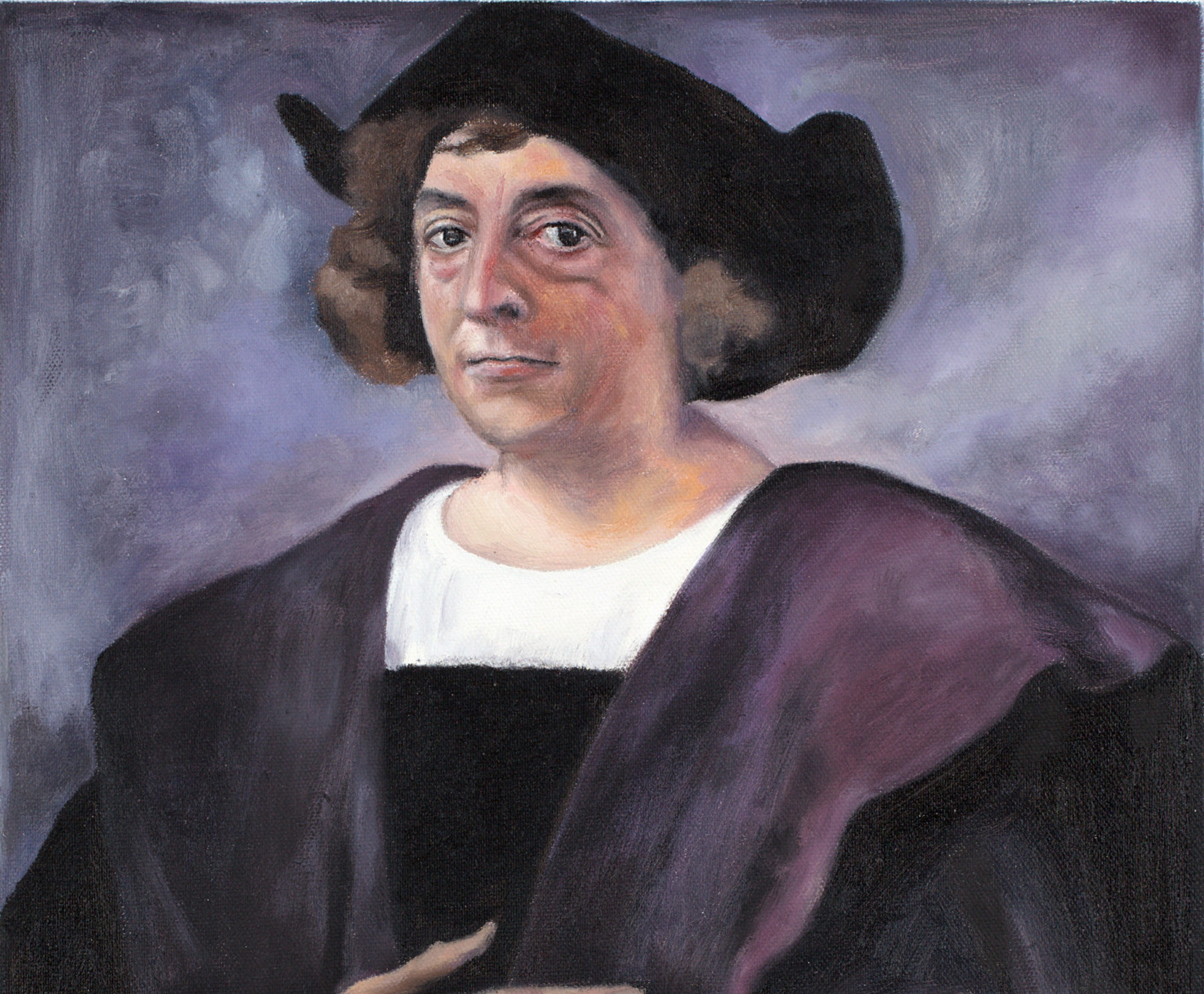 Maria Petroff — Oil on canvas — Al Columbus